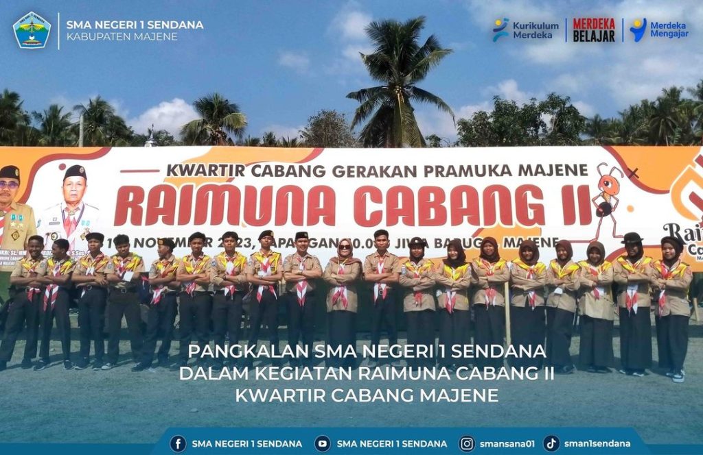 Perkemahan RAIMUNA Cabang Majene Tahun 2023